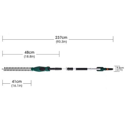 中国 550w 450mmの長い範囲のツリー ブランチのための長いポーランド人の植木用トリマーPruner 販売のため
