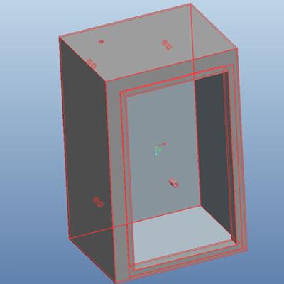 China Custom Sheet Metal Panel Enclosures Cabinet Processing for Deep Drawn for sale