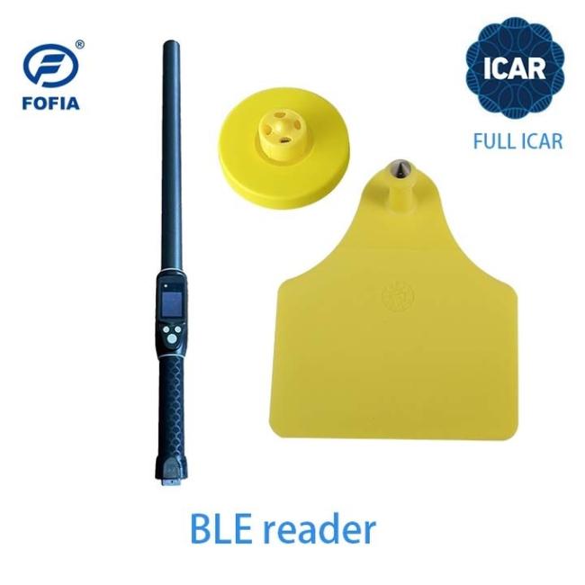 FULL ICAR Certified TPU Plastic Tamper proof Bovine Ear Tags 134.2khz Rfid Ear Tags 1
