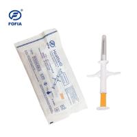 China RFID Injectable Animal Temperature Tracking Microchip ISO11784 For Dog for sale