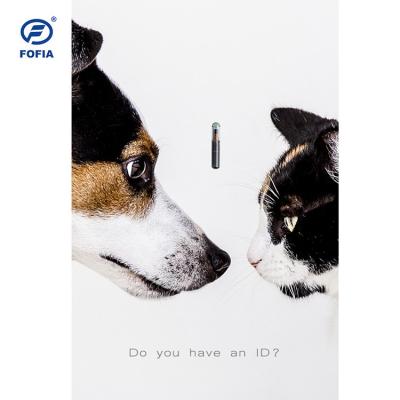 China microchip do gado de 2.12mm com número original FDX-B Chip In White Syringe do dígito da identificação 15 à venda