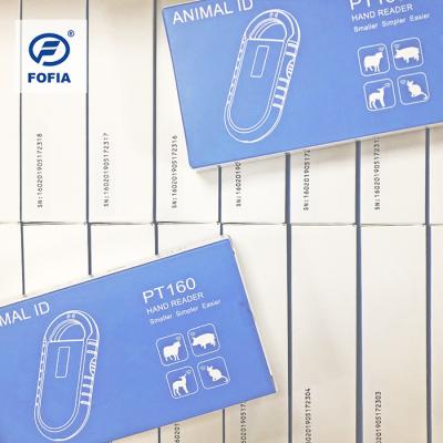 중국 고양이 134.2 khz를 위한 ISO11784 FDX-B 동물 마이크로칩 스캐너 PT160은 15 디지트 ID를 읽었습니다 판매용