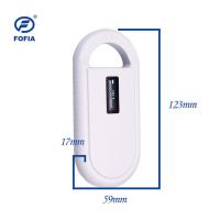 China Pocket Sized Pet Microchip Scanner ISO Standard FDX-B Reader USB Charger for sale