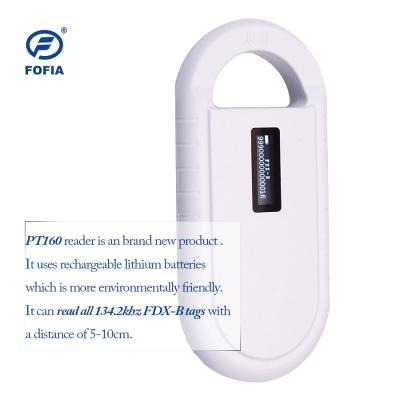 China 134.2khz USB Animal Pet Microchip Scanner White ID Reader 15 Digit number for sale