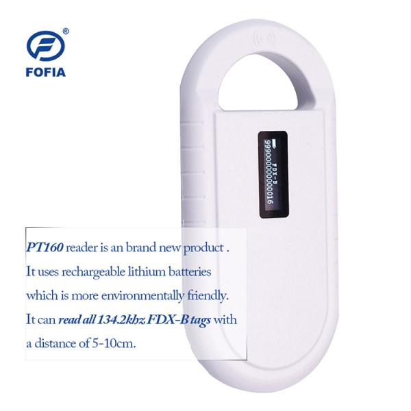 Identificazione animale di Fdx-B ISO11784/5 che segue il lettore For Identification Chip del microchip