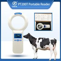 China Animal RFID Microchip Scanner Ear Tag Reader 3AA Battery Microchip Scanner For Dogs for sale