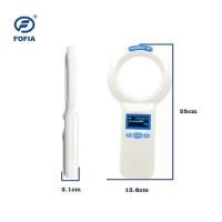 China 134.2Khz RFID Animal Tag Microchip Scanner Reader 3AA Battery for sale