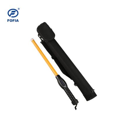 China Animal Cattle Sheep Tag RFID Stick Reader Long Antenna Use Yellow Black Color for sale