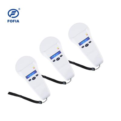 중국 바코드 읽기와 ISO11784/5 동물 애완 마이크로칩 태그 스캐너  FDX-B/ 반 이중 판매용