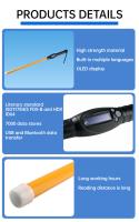 China Handheld RFID Stick Reader with OLED Display 3 Button Interface and Bluetooth 5 for Accurate Livestock Microchip Scanning for sale