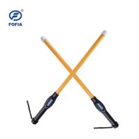 China OLED Windows Compatible RFID Stick Reader 4 AA ISO11784 For Professional for sale