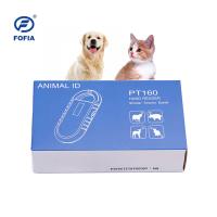 China 24/7 OLED White Animal Microchip Scanner With Built-In Buzzer Rfid Reader Handheld for sale