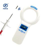 China 128*64 OLED RFID Pet Microchip Scanner 3 AA Power 3 Button for sale