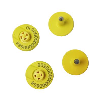 China Lightweight Cow Ear Tags Cattle Ear Tags For Efficient Livestock Management 134.2KHz for sale