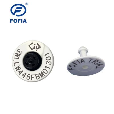 China RFID Cattle Ear Tags For Livestock Management - Durable Plastic, UV-Resistant, Customizable Colors for sale