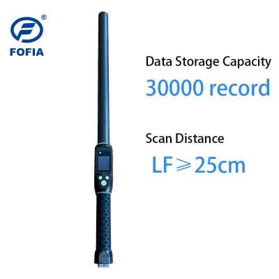China ISO11784/85 FDX-B & HDX Compatible RFID stick reader for cattle ear tag reading for sale