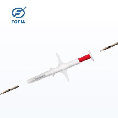 Китай Диапазон температуры от 25°C до 50°C ISO 11784/5 FDX-B R/W Стандартный микрочип идентификации животных для системы управления продается