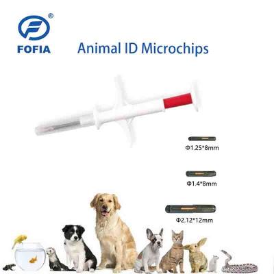 China Animal ID Microchip with 10-Year Guarantee PP Injection Material and Mini Tag for Pet Tracking for sale