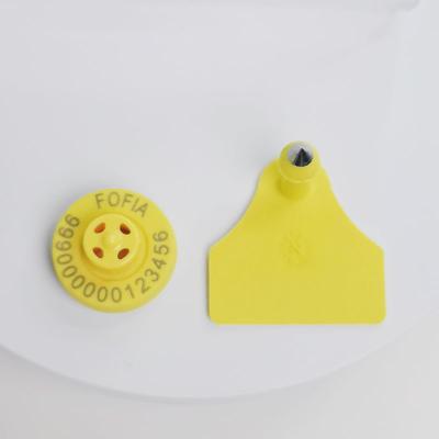 China Professional Sheep Ear Tags for Livestock Management - Heavy-Duty 5+ Year Durability, ISO Compliant, ICAR certified, Ideal for Pasture & Farm Tracking for sale
