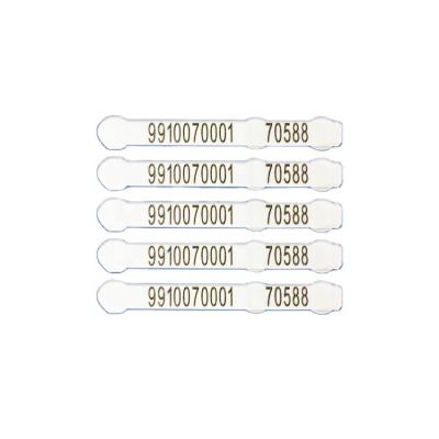 China ISO11784/5 FDX-B RFID Animal Tag with 18cm Reading Distance and 5-Year Validity Mini Sheep Ear Tag for sale