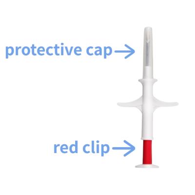 China High-Precision Mini Animal Microchip Syringe for Small Dogs and Cats ZS007 for sale
