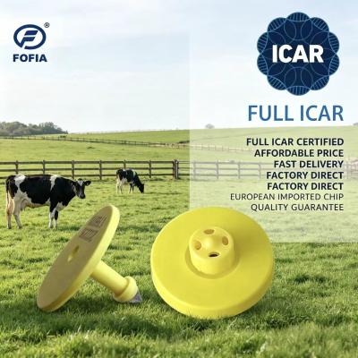 China Electronic Ear Tags ICAR certified durable TPU design for livestock tracking and comprehensive cattle management systems for sale