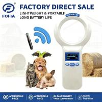 China Rechargeable Lithium Battery Powered RFID Microchip Scanner Simplifying Identification Processe for sale