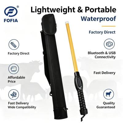 China Portable RFID Stick Reader with Bluetooth 5 USB Type C Data Transmission and Long Range Reading for Livestock Management for sale