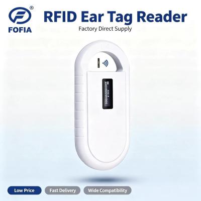 China Handheld Plastic Animal Microchip RFID Card Reader PT160 134.2kHz OLED Screen USB Lithium Battery CE Certified ISO 11784/11785 for sale