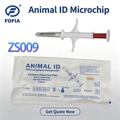 China 2026Hot Selling Edition Pet New RFID 134.2kHz Integrated Circuit Fofia Animal Implantable Microchip White PP Material Waterproof for sale