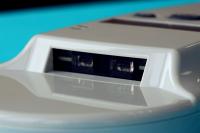 China White Color Bluetooth Barcode Rfid Microchip Scanner For ID Chip Reading for sale