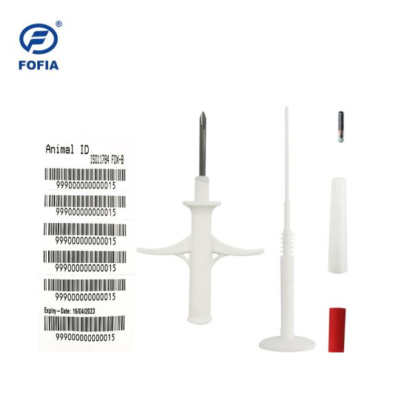 Small Size Pet ID Microchip 1.4*8 Mm For Animal Tracker Glass Tags
