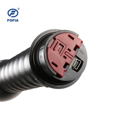 Cina FDX - Animale del microchip di USB dell'analizzatore del marchio auricolare del bestiame del lettore 4 aa del bastone di B RFID in vendita