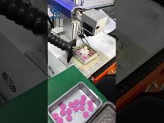 Yellow Animal RFID Ear Tag , Rfid Cattle Tags With Laser Printer For Cow
