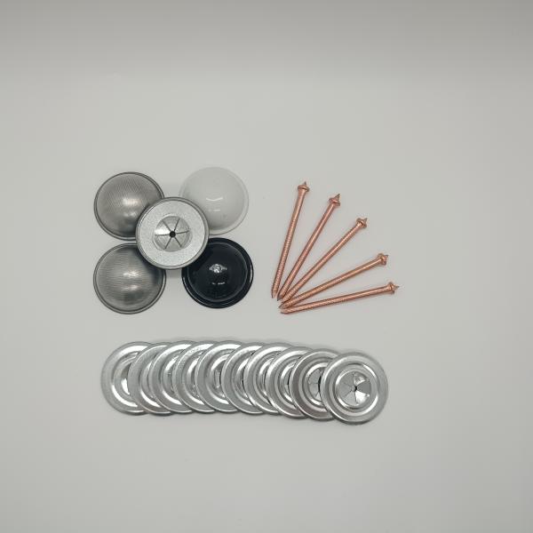 Quality Glass Wool Adhesive Insulation Spikes 35*35mm 50*50mm Stick Pins For Insulation for sale