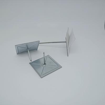 China HVAC System Construction Insulation Self Adhesive Stick Pins 50mm Length 3mm Diameter Head for sale