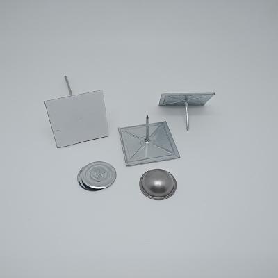 China Factory Ventilation Duct Self Adhesive Insulation Stick Pins 0.3mm-0.5mm For HVAC System for sale
