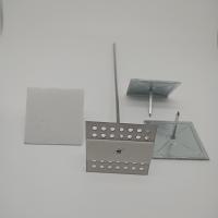 Quality ISO9001 Perforated Base Insulation Hangers Self Stick Pin To Stick Plastic To for sale