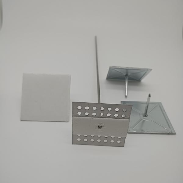 Quality ISO9001 Perforated Base Insulation Hangers Self Stick Pin To Stick Plastic To for sale
