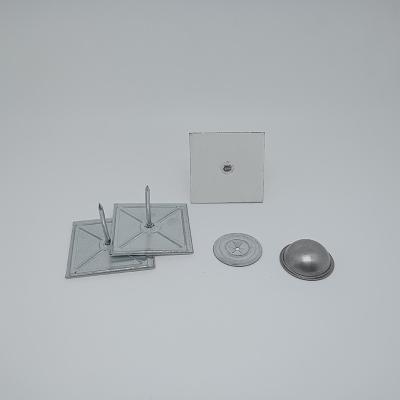 China Galvanized Insulation Stick Pin Adhesive Rock Wool Fixing For Ventilation System for sale