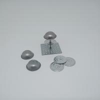 Quality Perforated Base Insulation Hanger Zinc Finish Self Stick Pin To Stick Plastic To for sale