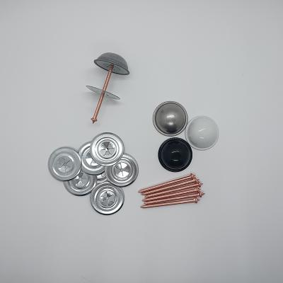 China Staeel Copper Coated Pan Truss CD Weld Pins Capacitor Discharge Welding Studs Insulation for sale