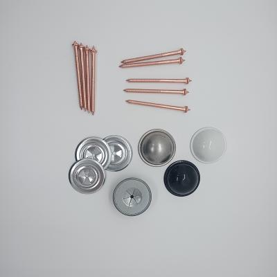 China Stainless Steel Or Copper Plated CD Insulated Stud Welding Pins ISO9001 12Ga 14Ga Diameter for sale