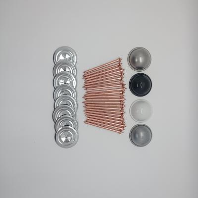 China Insulation Stud Welding Insulation Pins With Copper Plated Smooth No Burrs 3½'' 4'' 4½''Length for sale