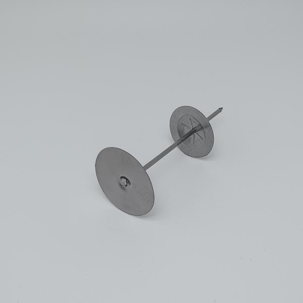 Quality Galvanized Steel Insulation Anchor Pins With Round Self Locking Washer Free for sale