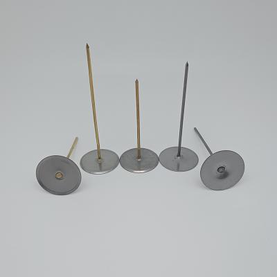China Stainless Steel Insulation Cuphead Weld Pins Oem Flexible Air Conditioning Industries Fixing for sale