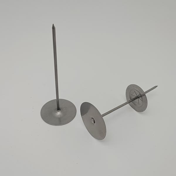 Quality 1.2mm-6mm Carbon Steel Duct Liner Cup Head Weld Pins For Insulation Fabrication for sale