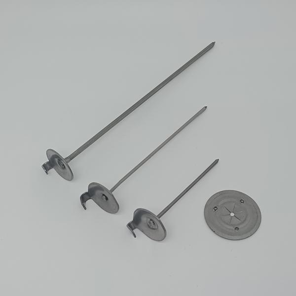 Quality 1.2mm-6mm Carbon Steel Duct Liner Cup Head Weld Pins For Insulation Fabrication for sale