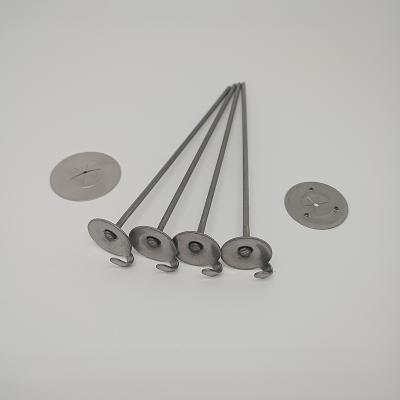 China Mild Steel Insulated Cup Head Duct Liner Cd Weld Pin For Rock Wool Glass Wool for sale