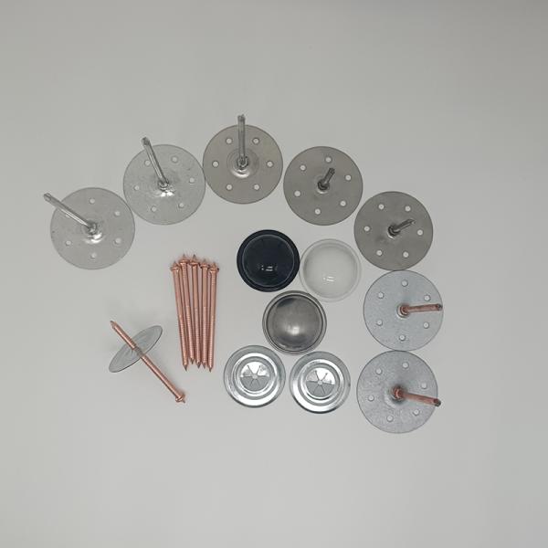 Quality Marine Pipe Self Stick Insulation Pins Durable 2” x 2”For Shipyard Construction for sale